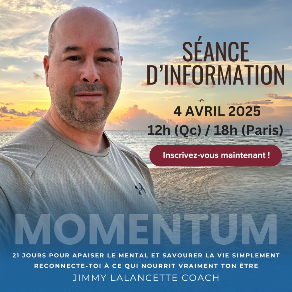 Séance information Momentum - Jimmy Lalancette Coach